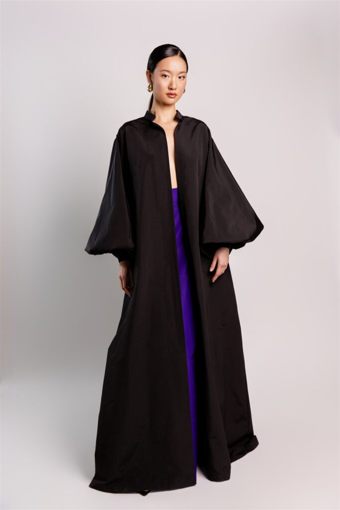 Black Cape – Luxury Designer Clothing – Claudette Floyd